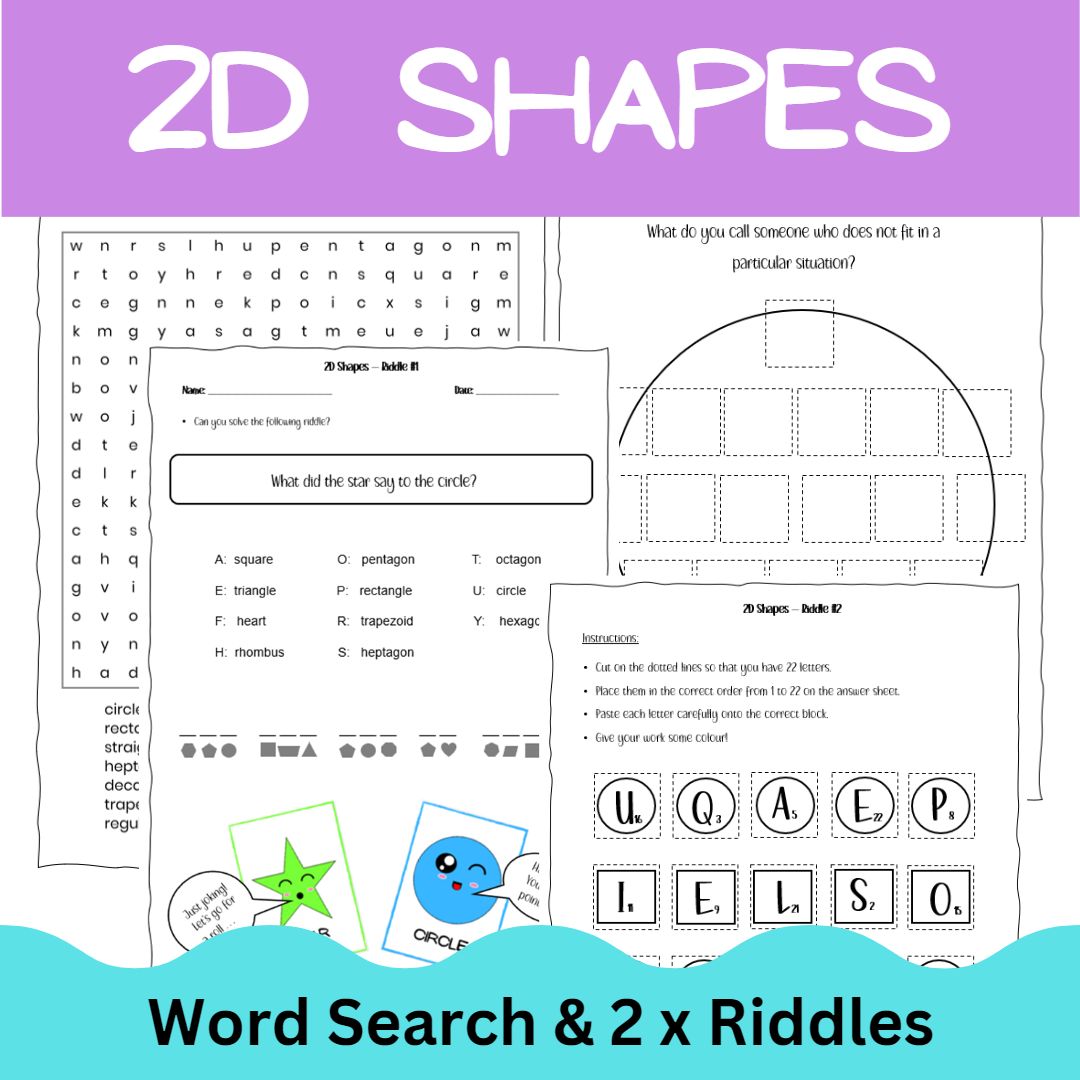 2D Shapes for kids! – My Creative Maths