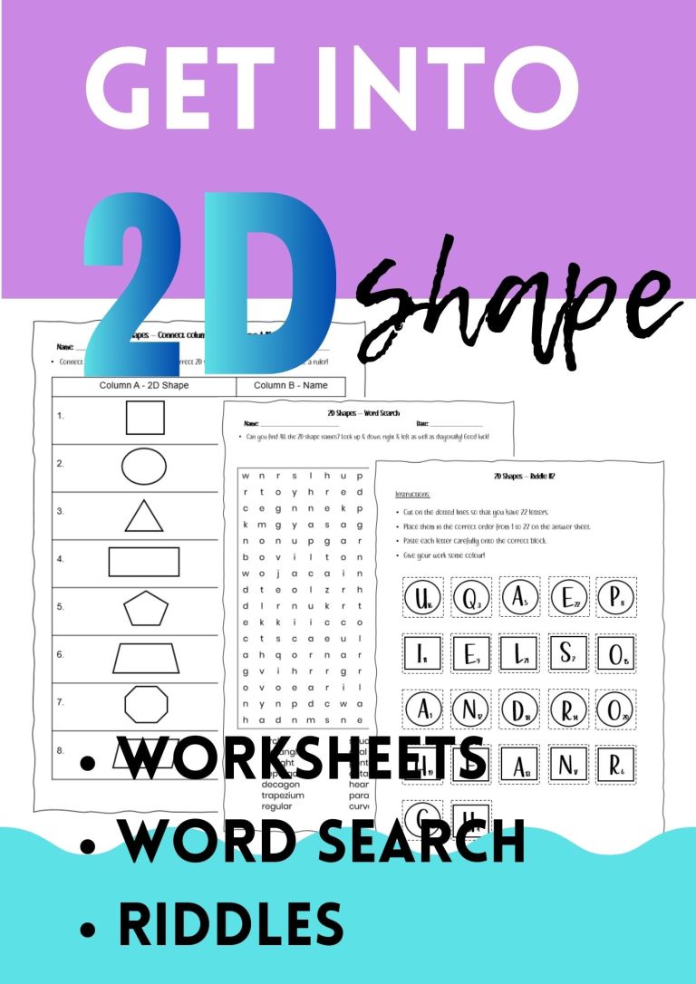 2D Shapes for kids! – My Creative Maths
