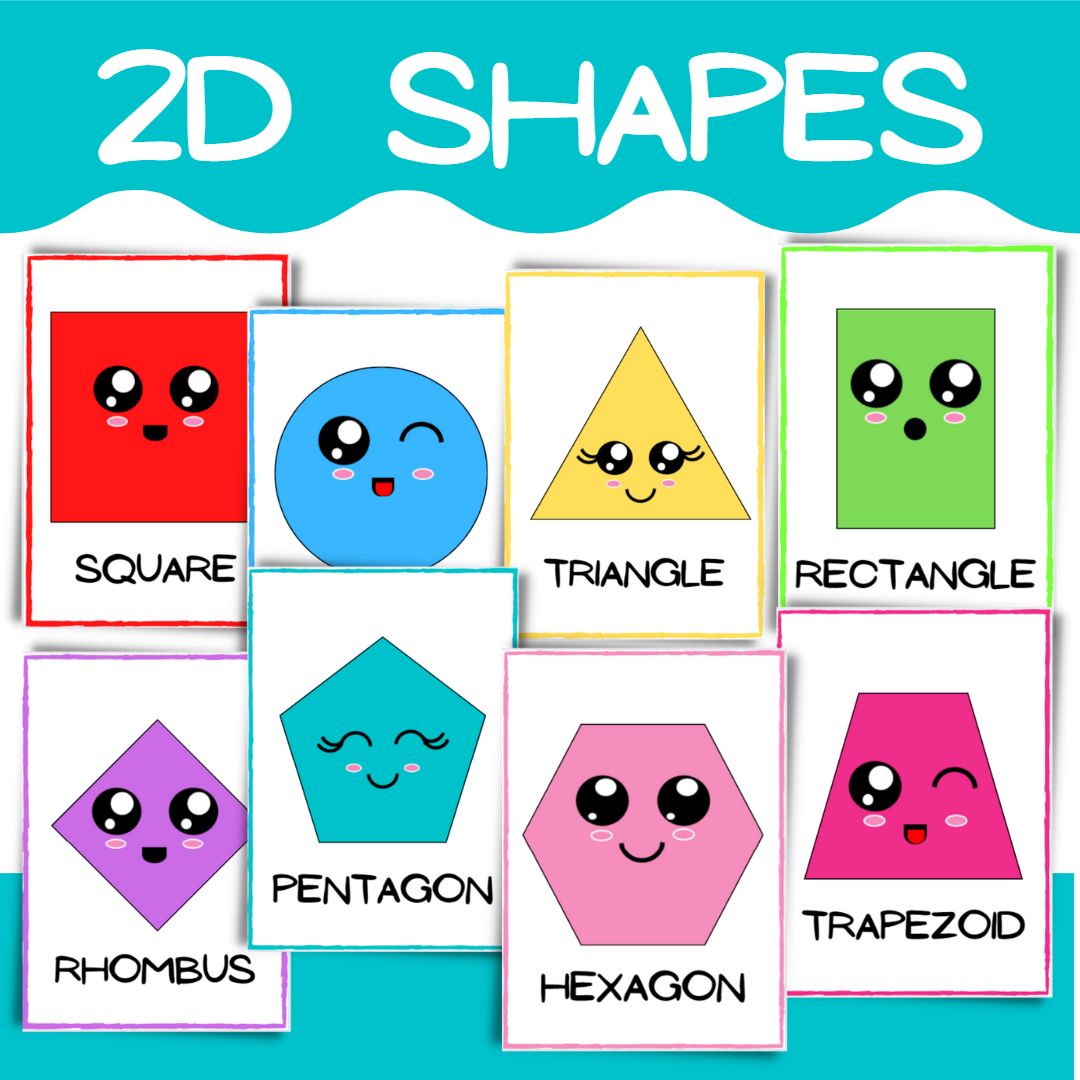 2D Shapes for kids! – My Creative Maths